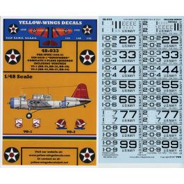 48-033 USN OS2U-1 Kingfisher Section Leaders V0-1 & V0-2